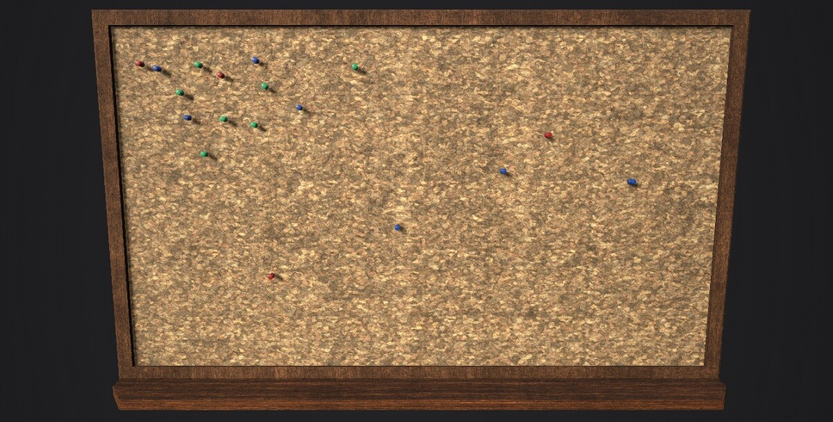 ArtStation - Pin Board | Game Assets