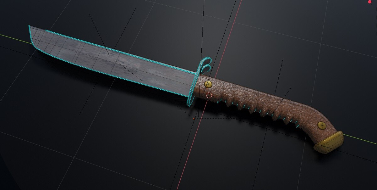 ArtStation - Rusty Dagger | Game Assets