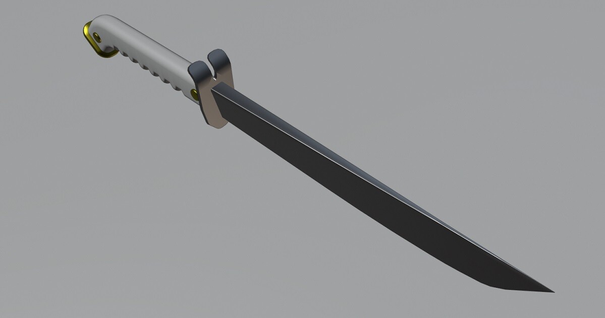 ArtStation - Rusty Dagger | Game Assets