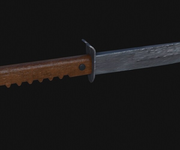 ArtStation - Rusty Dagger | Game Assets