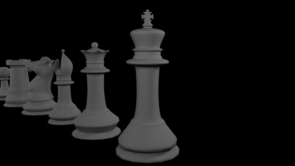ArtStation - Chess Pieces | Game Assets