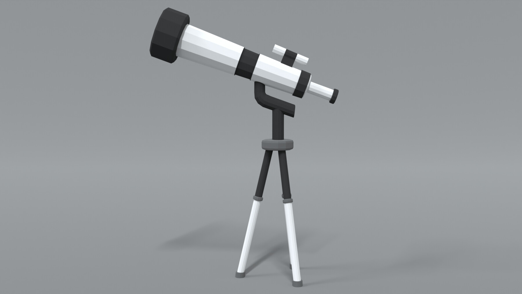 ArtStation - Low Poly Cartoon Telescope | Game Assets