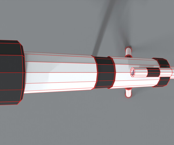 ArtStation - Low Poly Cartoon Telescope | Game Assets