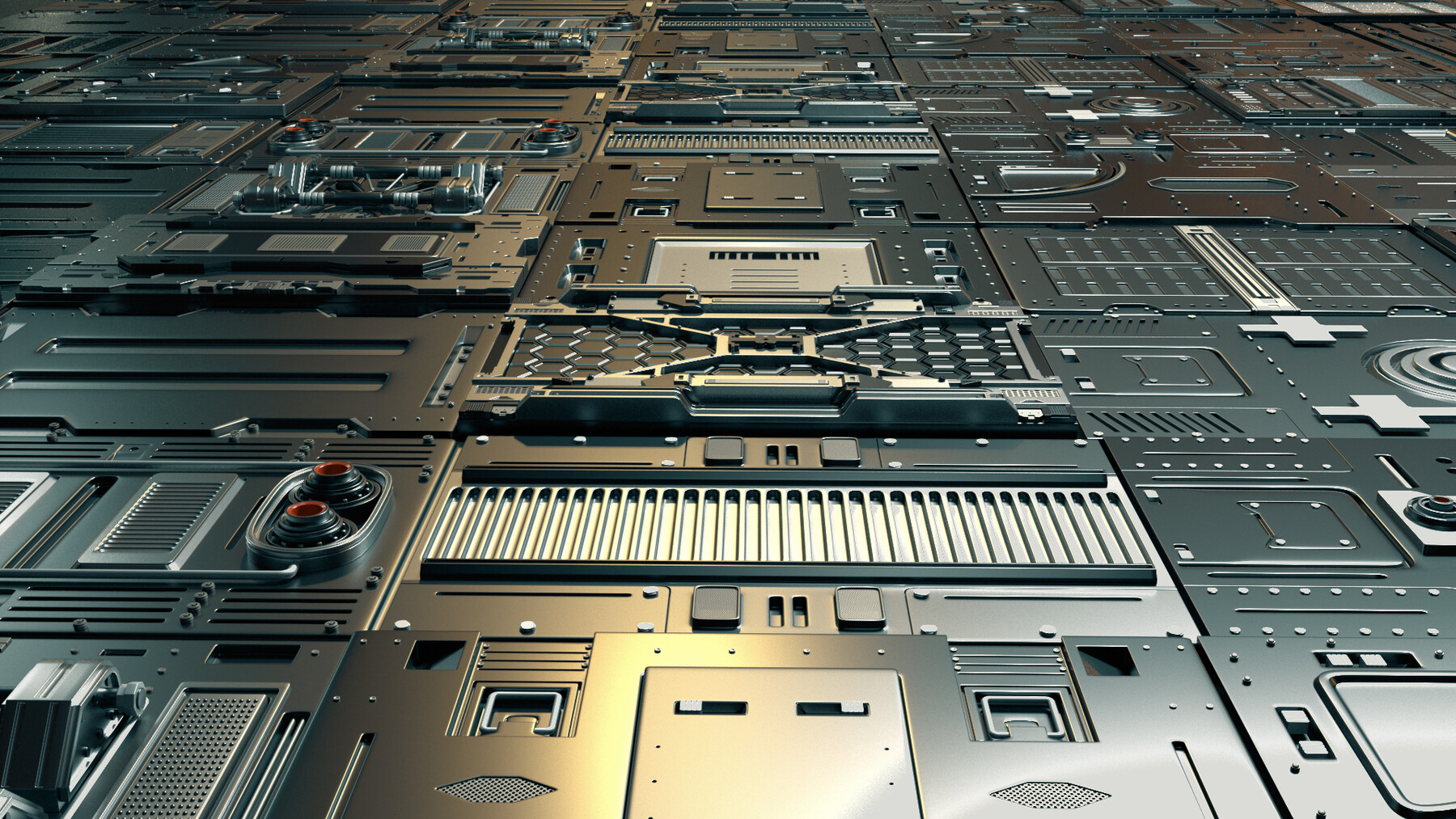 ArtStation - Sci-Fi Panels | Resources