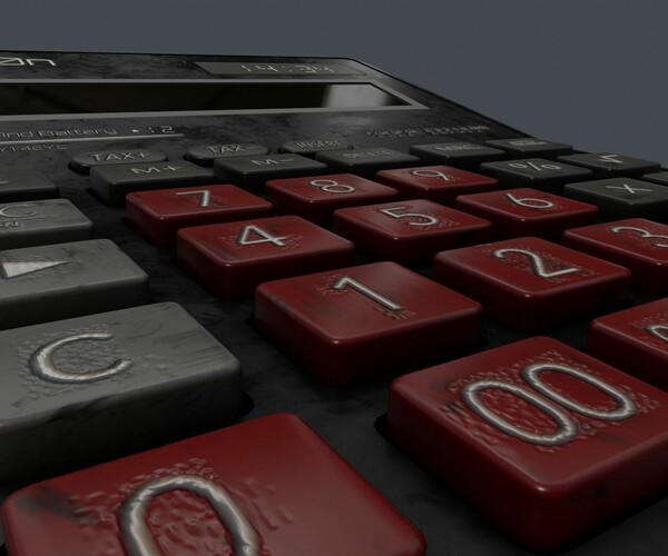 ArtStation - Calculator | Game Assets