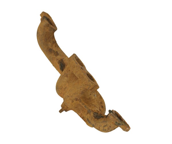 ArtStation - Rusty Engine Part Raw Scanned 3D Model | Resources