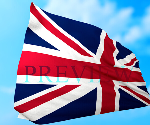 ArtStation - Animated Flag- Transitional Flag model 3D | Resources