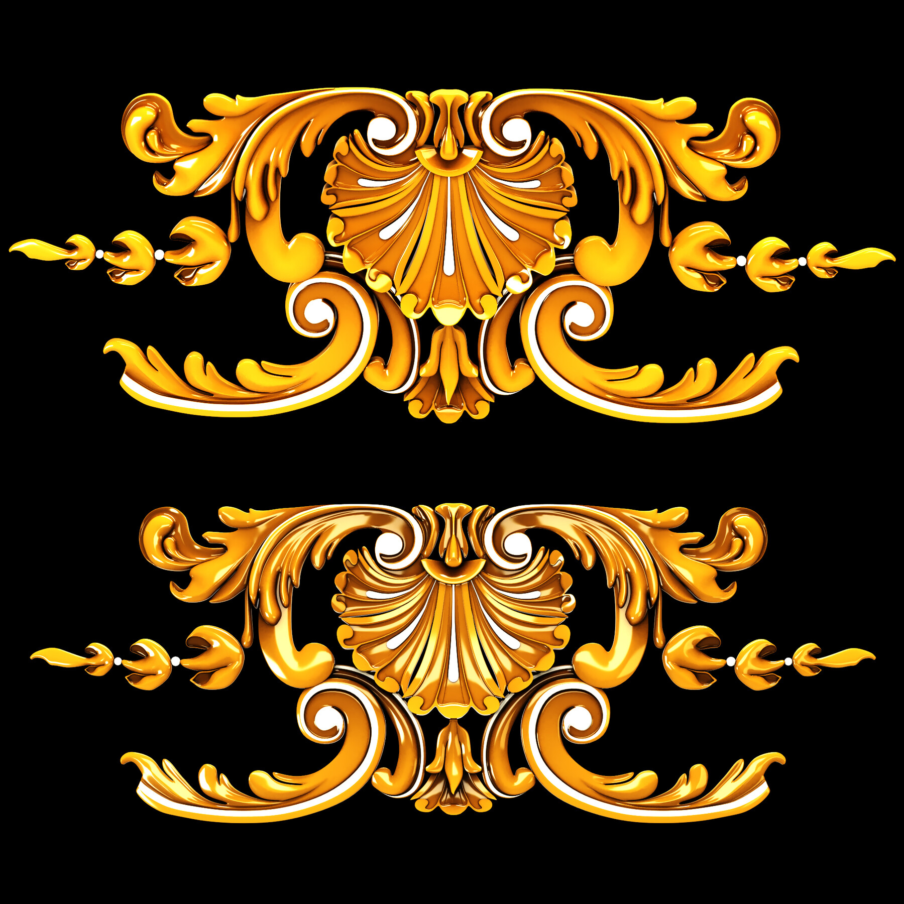 ArtStation - Collection of classical ornaments | Resources