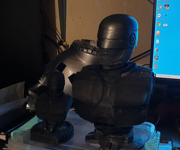 ArtStation - Robocop Bust for 3d Print 3D print model | Resources