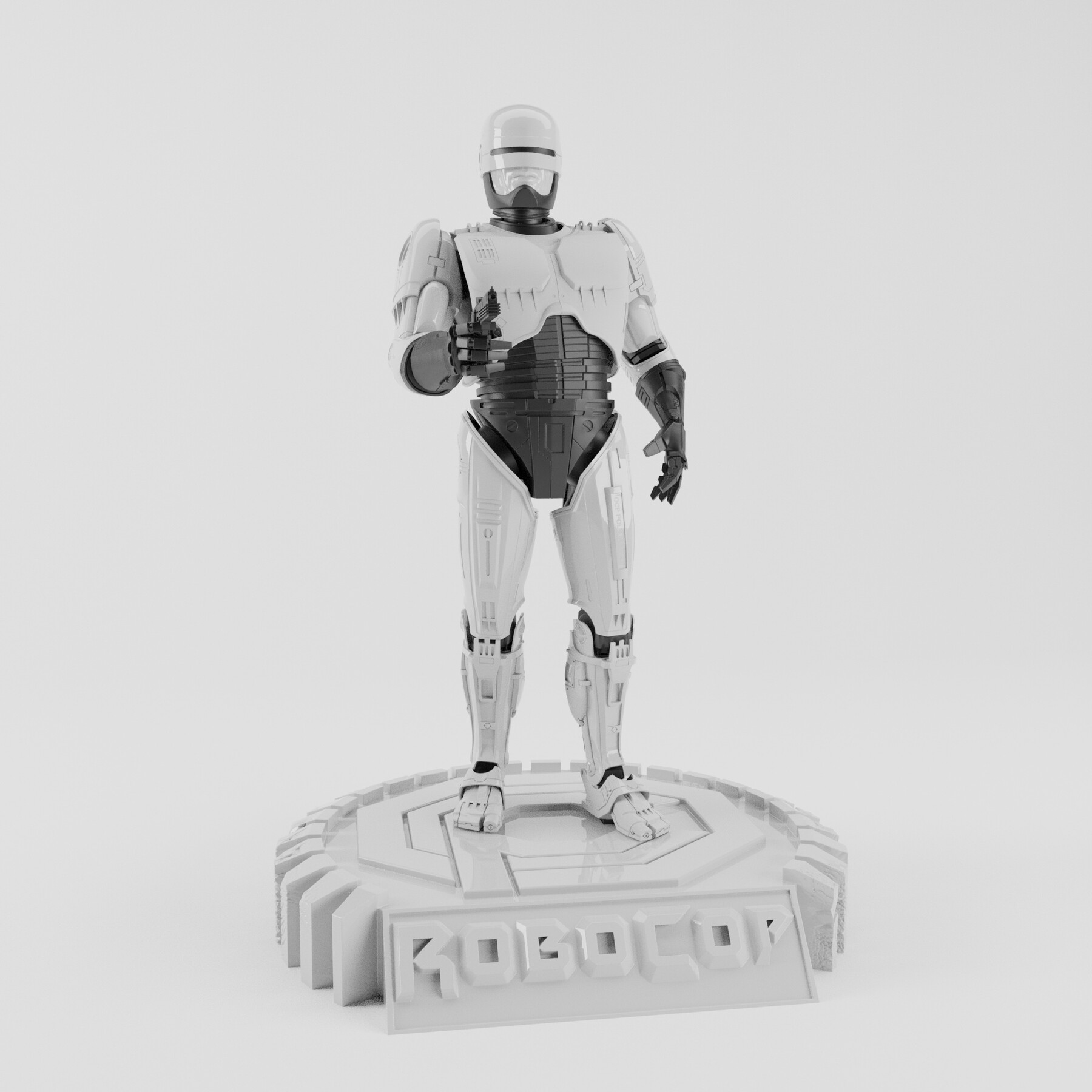 ArtStation - ROBOCOP STATUE FOR 3D PRINTING 3D print model | Artworks