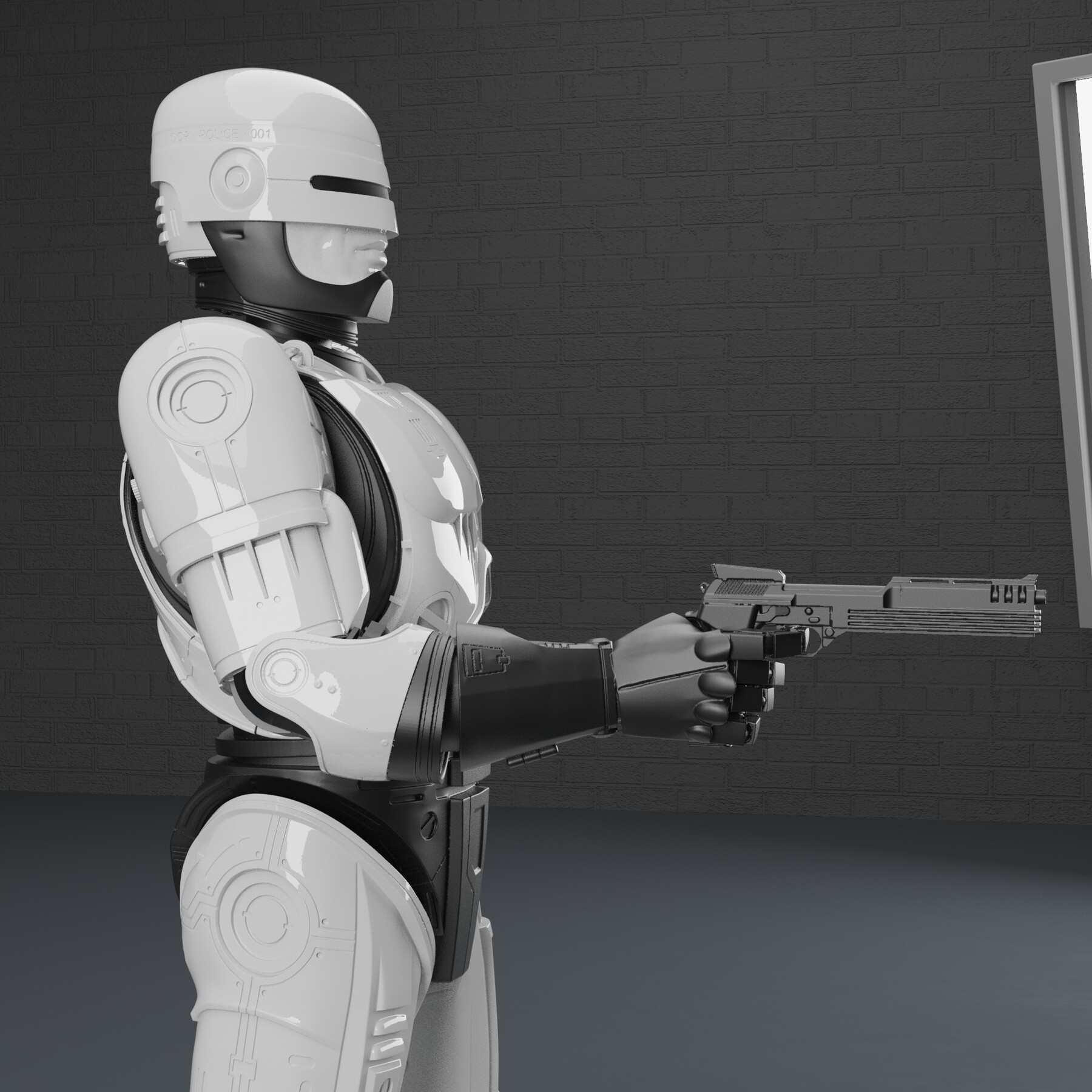 ArtStation - ROBOCOP STATUE FOR 3D PRINTING 3D print model | Artworks