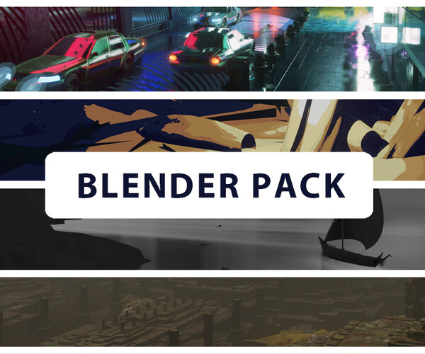 ArtStation - Blender Pack | Tutorials