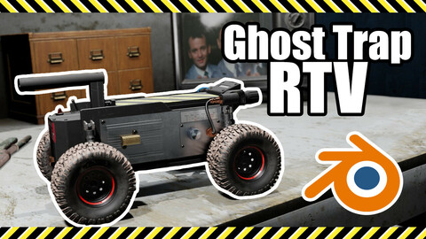 ArtStation - Ghostbusters Afterlife: RTV Ghost Trap | Resources