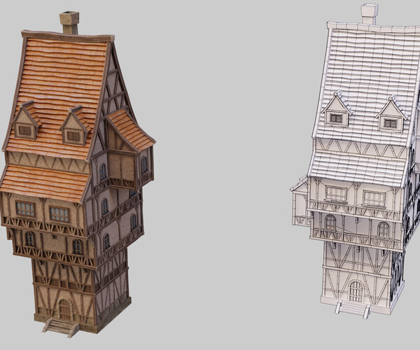 ArtStation - Medieval Buildings Pack | Game Assets