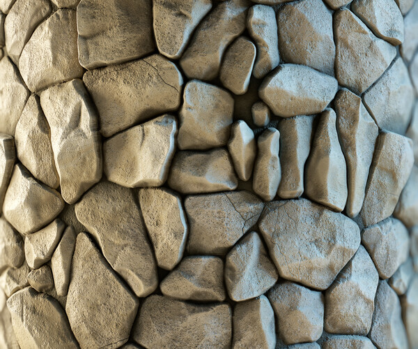 ArtStation - PBR - SOFT WHITE ROCKS SURFACE - 4K MATERIAL | Game Assets