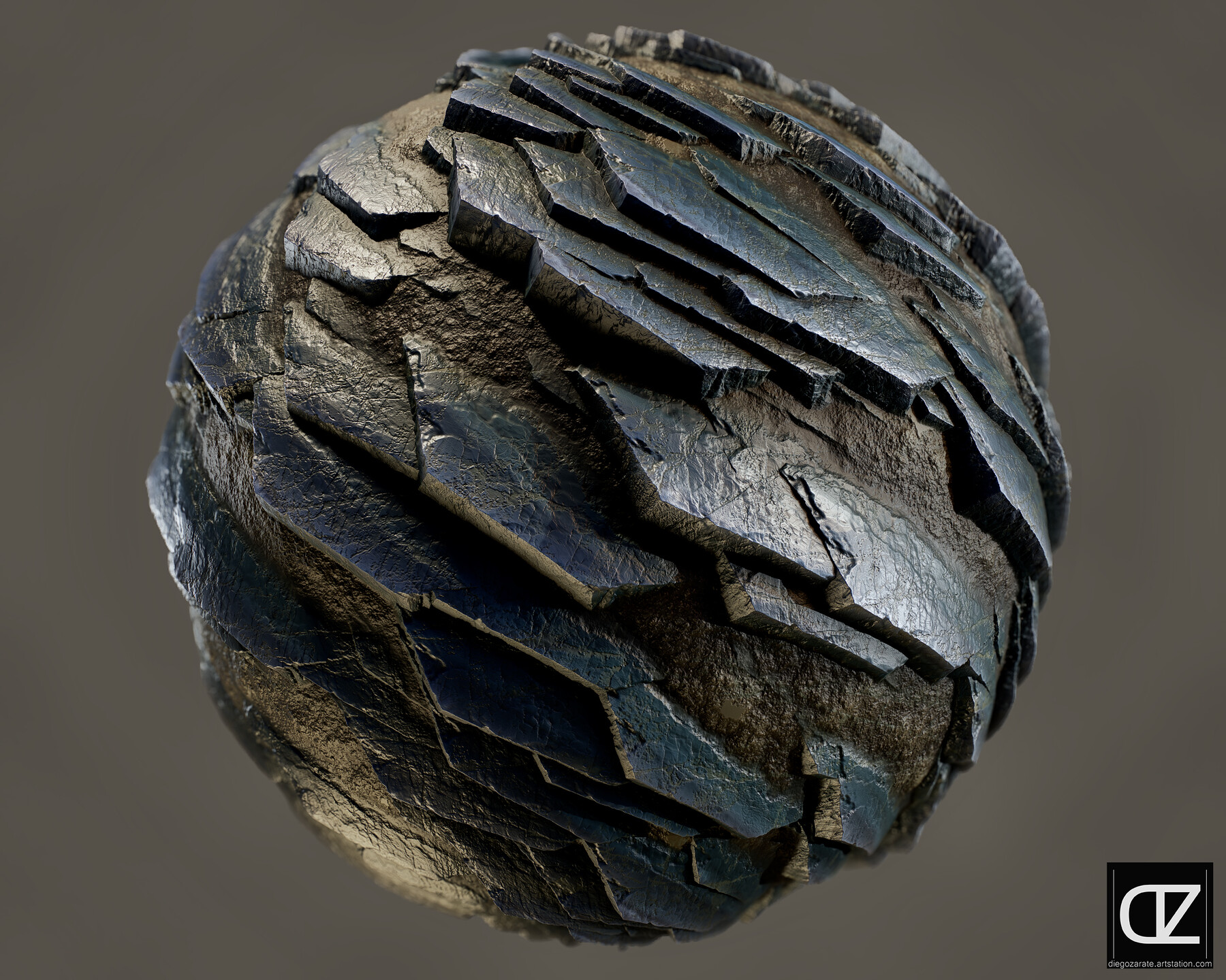 ArtStation - PBR - CLIFF ROCKS - 4K MATERIAL | Game Assets