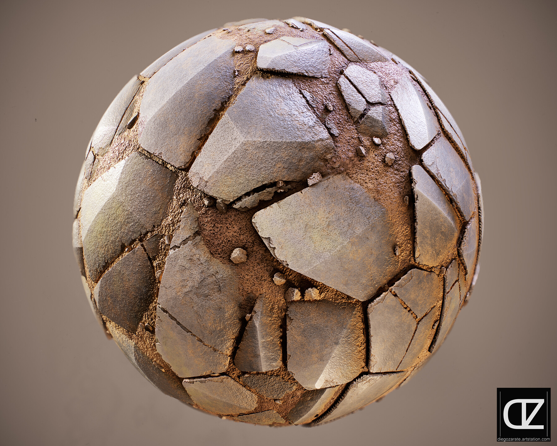 ArtStation - PBR - ABNORMAL STYLIZED SEA ROCKS - 4K MATERIAL | Game Assets