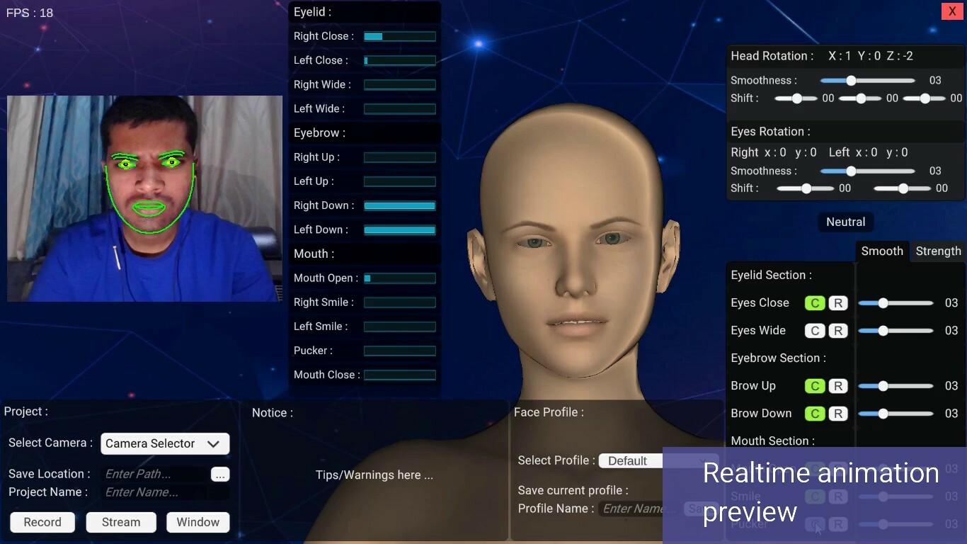 ArtStation - AI Face - Markerless facial motion capture tool | Resources
