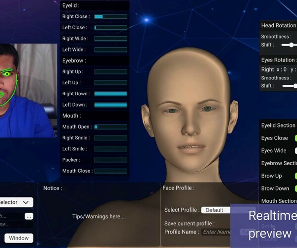 ArtStation - AI Face - Markerless facial motion capture tool | Resources