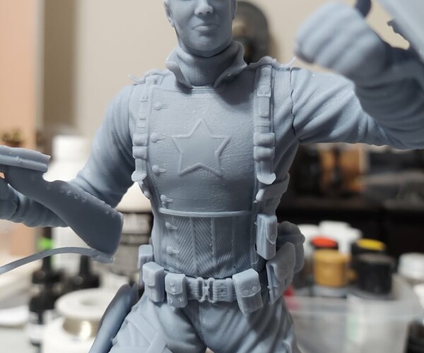 ArtStation - CAPTAIN AMERICA 1945: SUPER SOLDIER STL | Resources