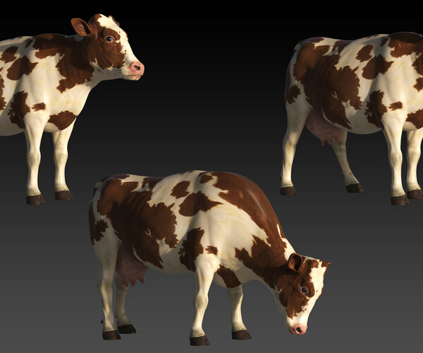 ArtStation - COW | Game Assets