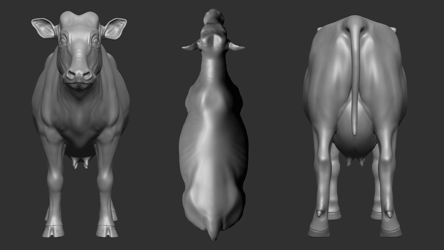 ArtStation - COW | Game Assets