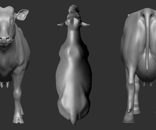 ArtStation - COW | Game Assets