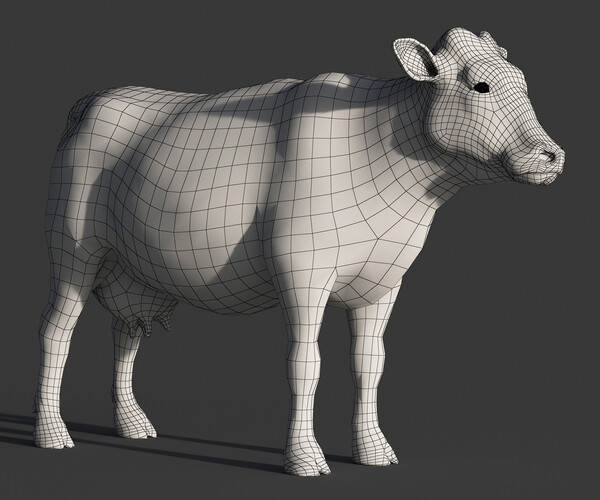ArtStation - COW | Game Assets