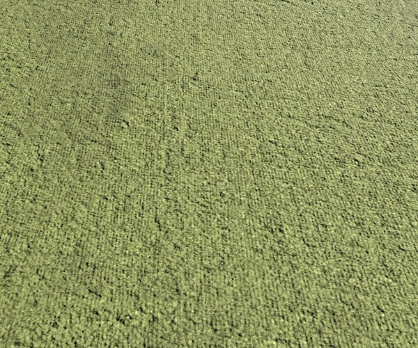 ArtStation - Green Carpet PBR Texture | Game Assets