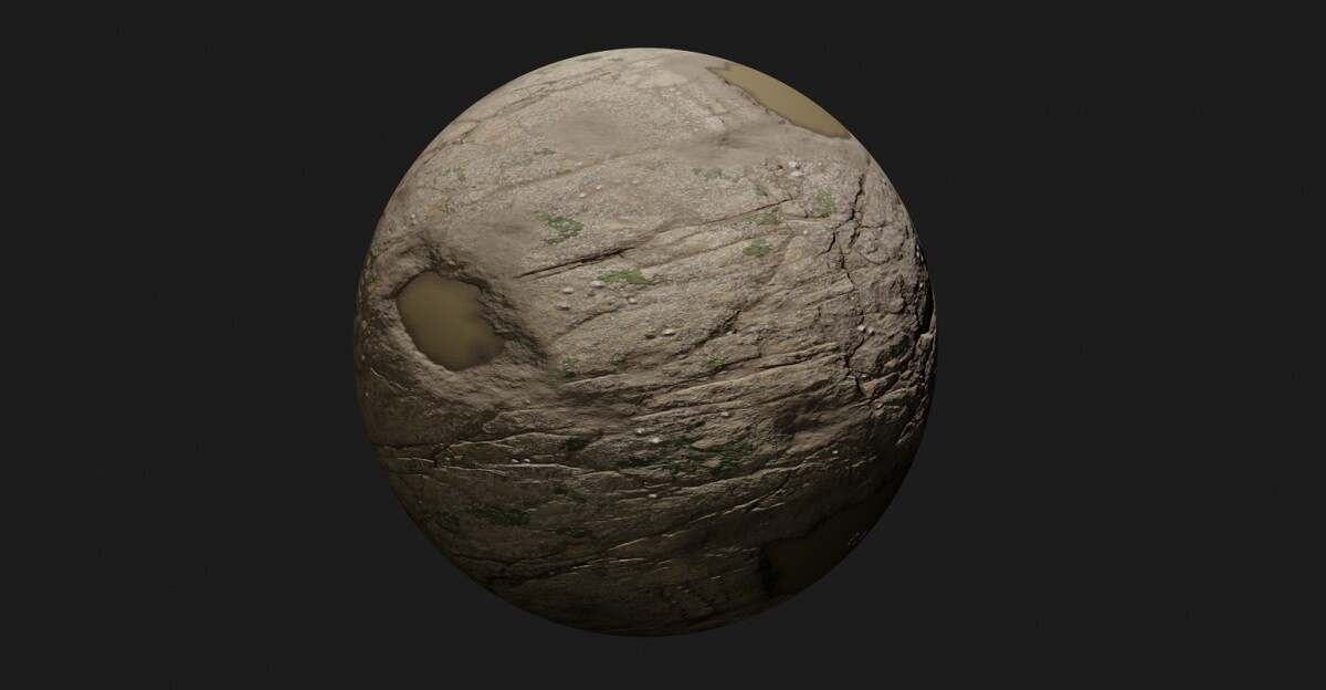 ArtStation - Wet Rock Texture | Game Assets