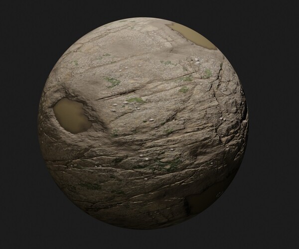 ArtStation - Wet Rock Texture | Game Assets