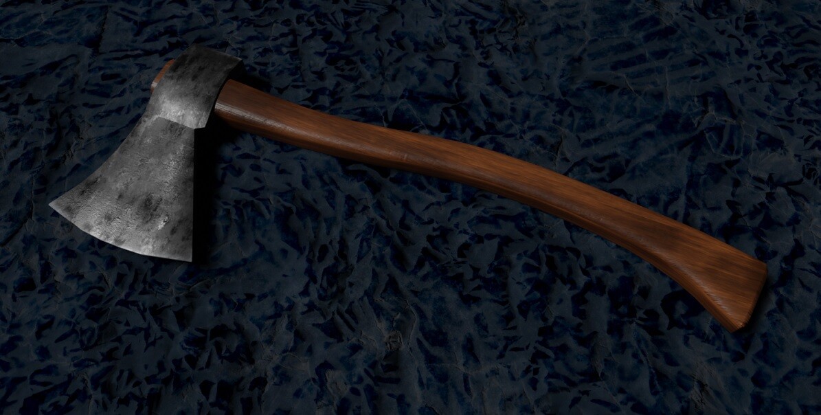 ArtStation - Wooden Axe | Game Assets