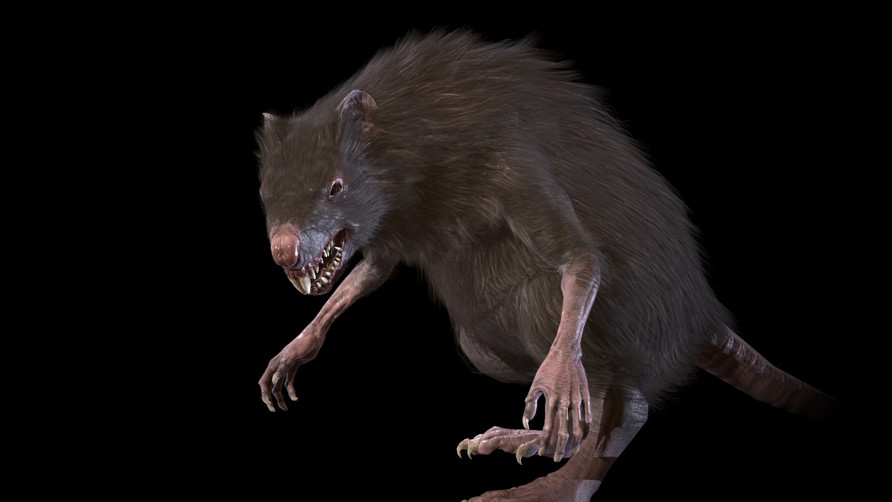 ArtStation - WereRat | Game Assets
