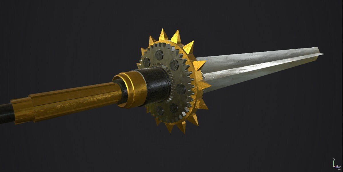 ArtStation - X-Blade 3D Model | Game Assets
