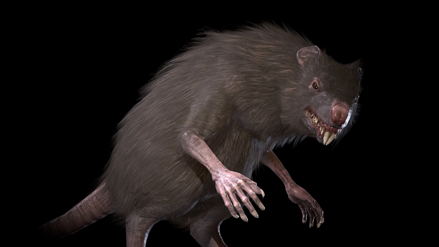 ArtStation - WereRat | Game Assets