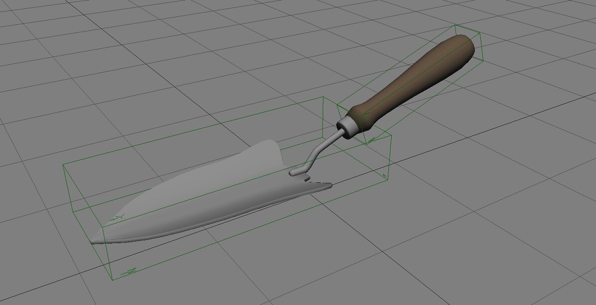ArtStation - Trowel 3D Model | Game Assets