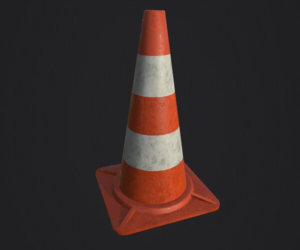 ArtStation - Traffic Cone | Game Assets