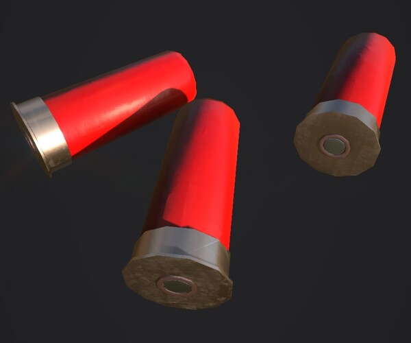 ArtStation - Shotgun Shells | Game Assets