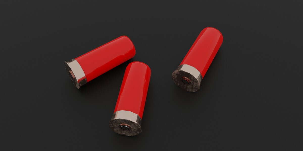 ArtStation - Shotgun Shells | Game Assets