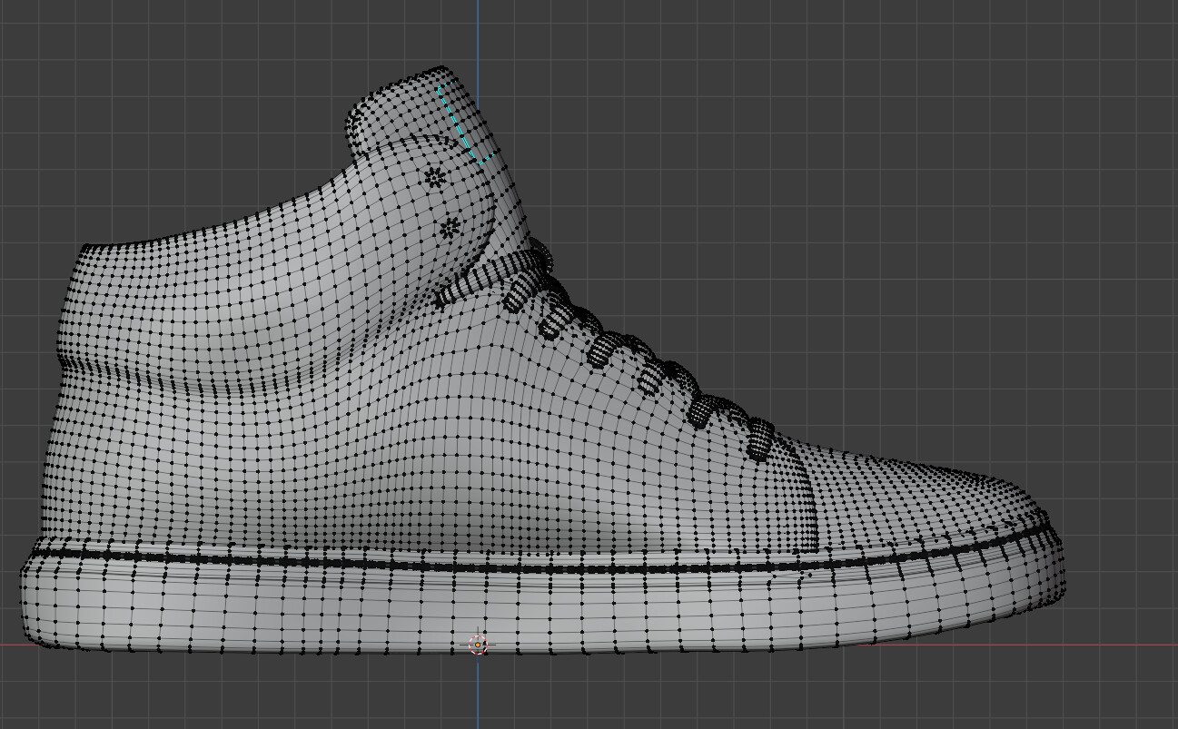 ArtStation - High top sneakers | Game Assets