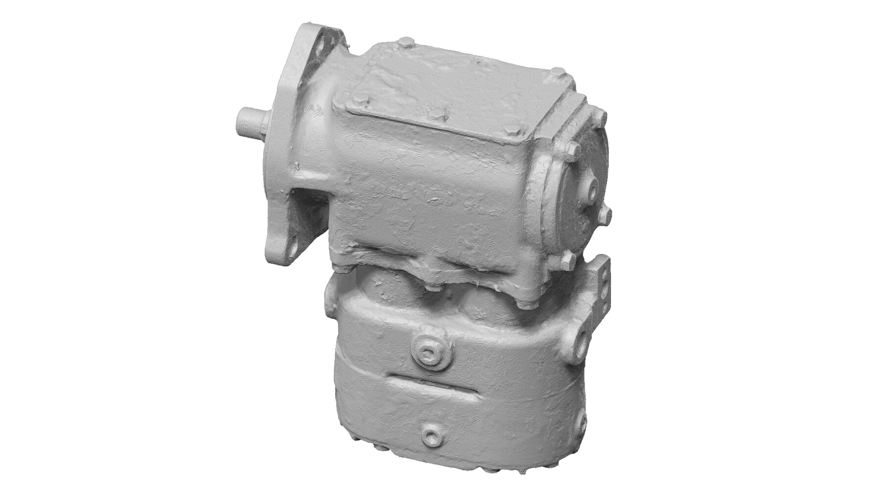 ArtStation - Old Engine Part Raw Scanned 3D Model | Resources