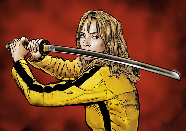 Artstation Kill Bill The Bride Artworks