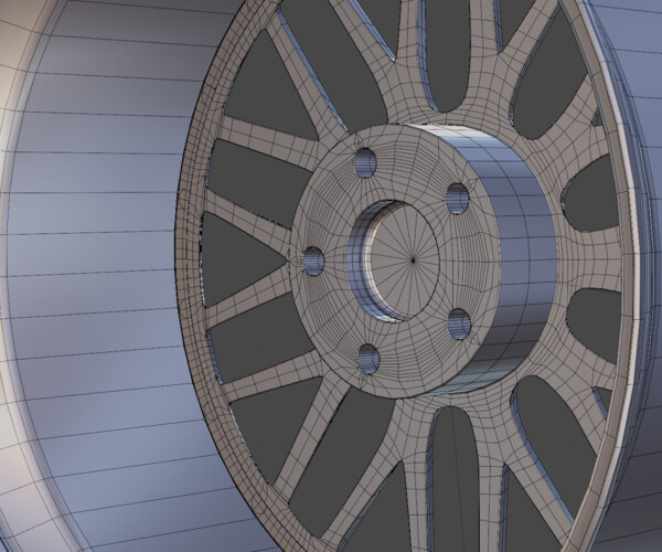 ArtStation - BBS LM Rim 3d model. | Resources