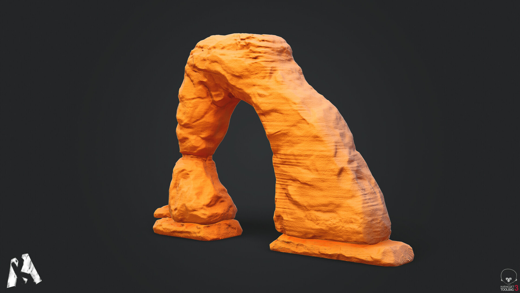 ArtStation - Arch Rock Formation 001 | Game Assets