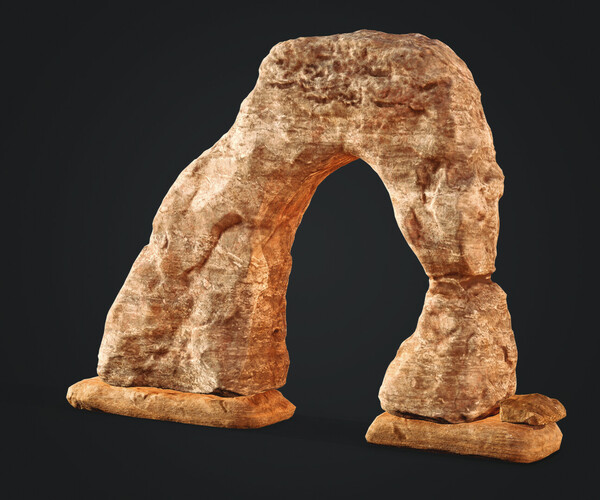 ArtStation - Arch Rock Formation 001 | Game Assets