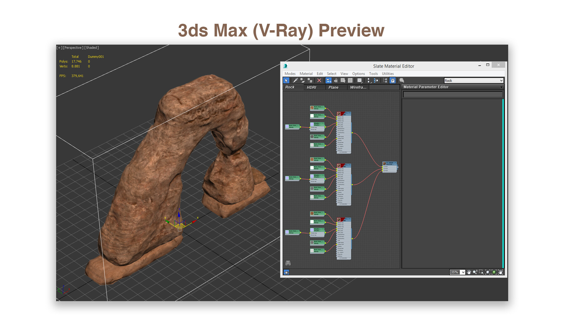 ArtStation - Arch Rock Formation 001 | Game Assets