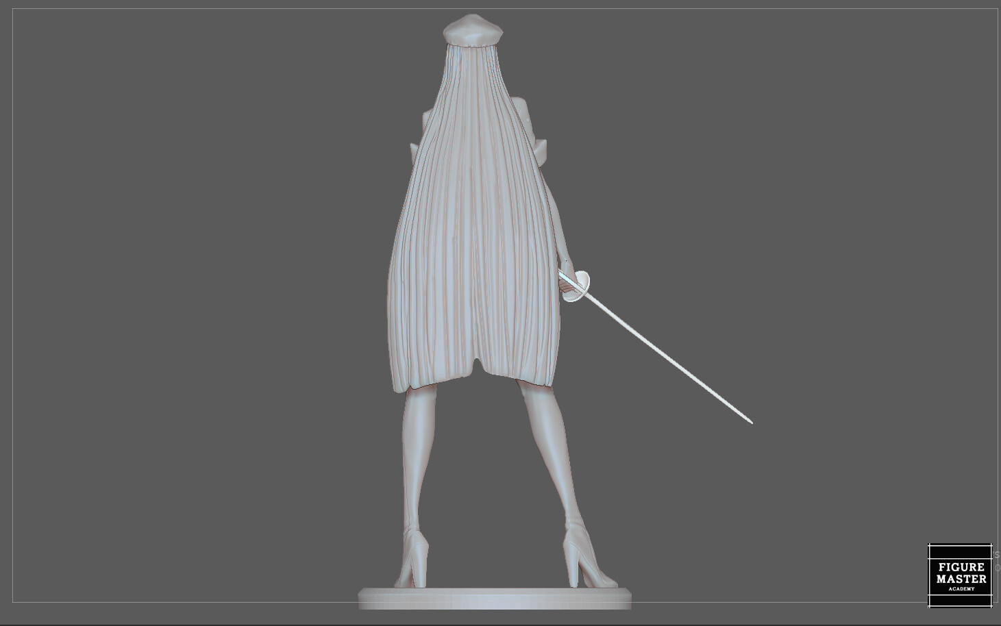 ArtStation - ESDEATH AKAME GA KILL ANIME SEXY GIRL CHARACTER 3D PRINT ...