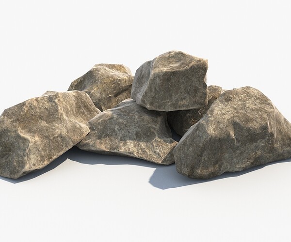 ArtStation - Small Rocks Collection | Game Assets