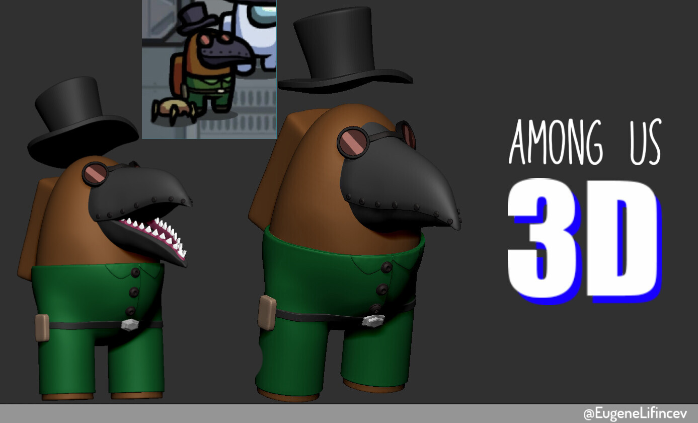 ArtStation - 3d Among Us | Game Assets
