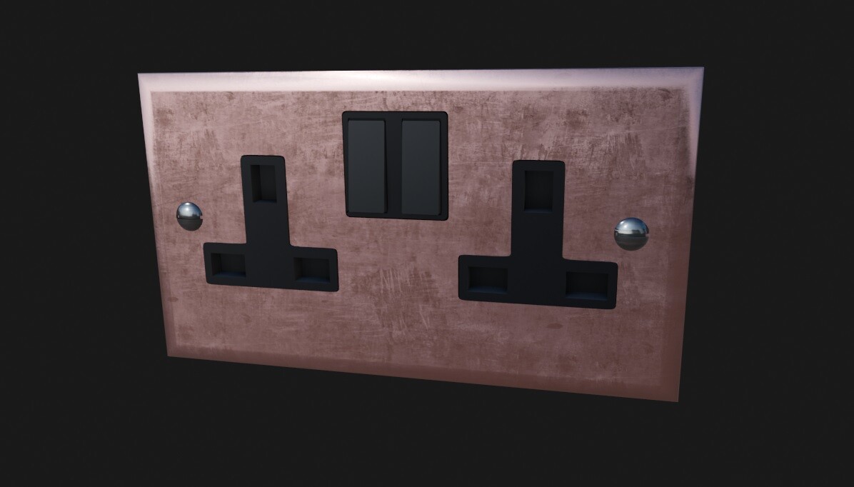 ArtStation - Plug Socket | Game Assets